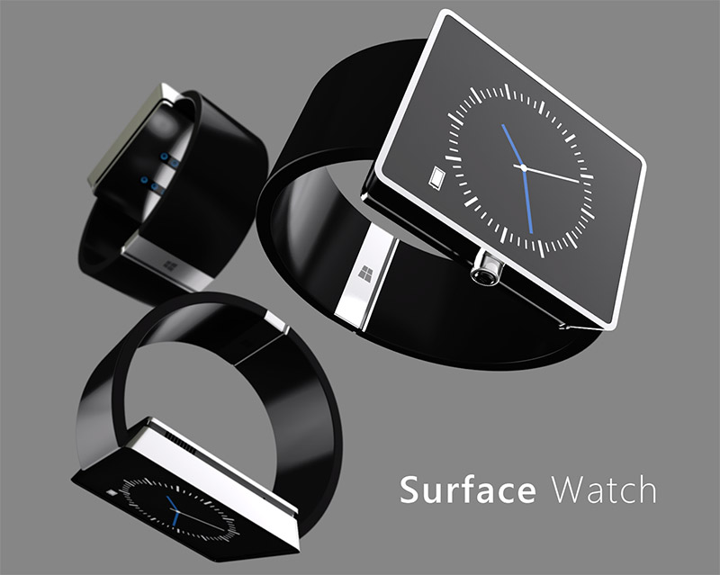 Concept Sunday: Microsoft Surface Watch - EyeOnMobility