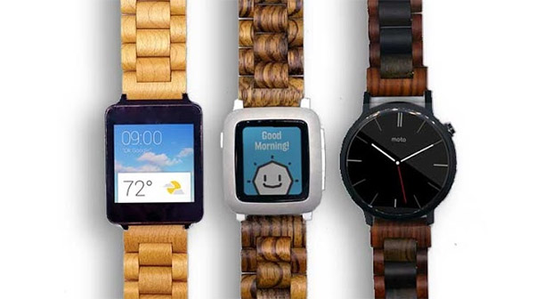 Ottm wooden bands for smartwatches - EyeOnMobility
